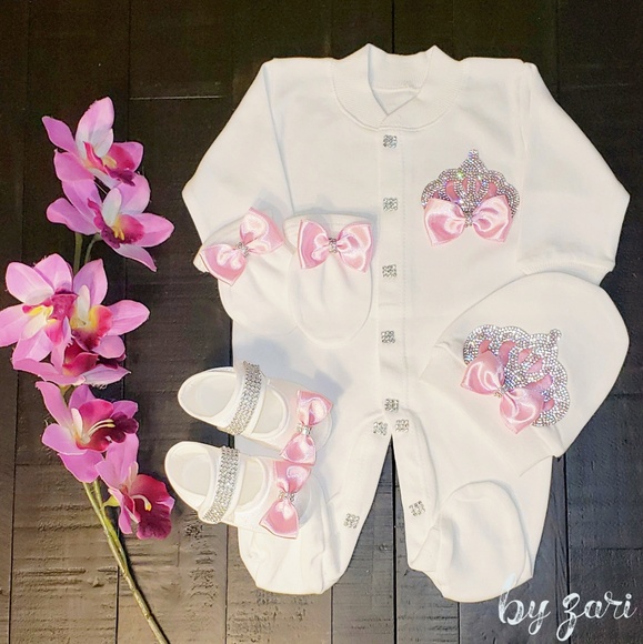 One Pieces | Angel Wings Jewels Baby Set | Poshmark